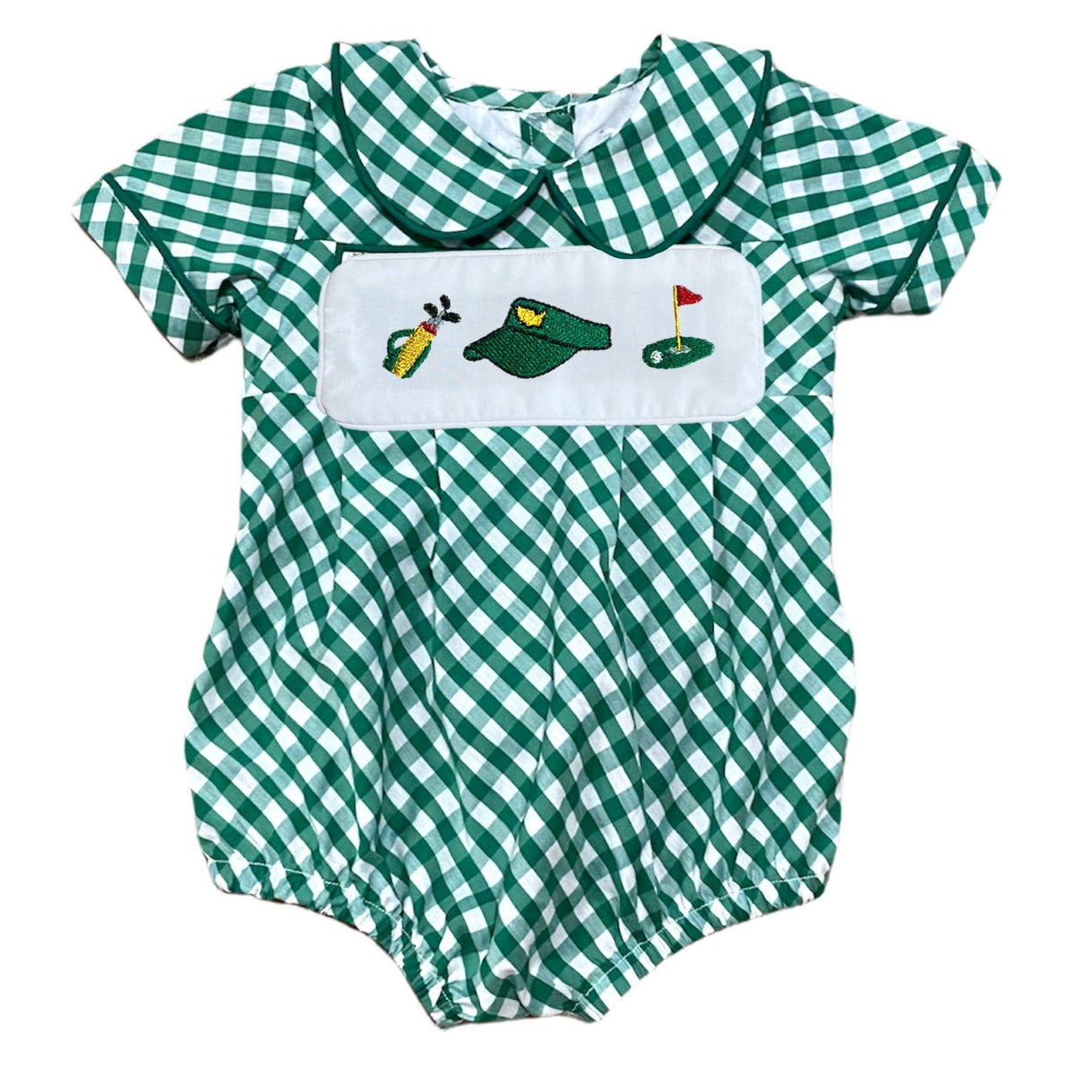 Swap-A-Smock Golf Tournament Embroidered Tab - Smocked South